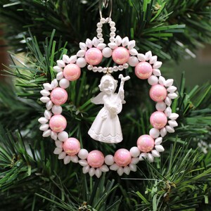 Krans met Engel Wit Accent - Etsy Nederland