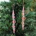 Icicles W/ Imitation Amber Resin Beads - Etsy