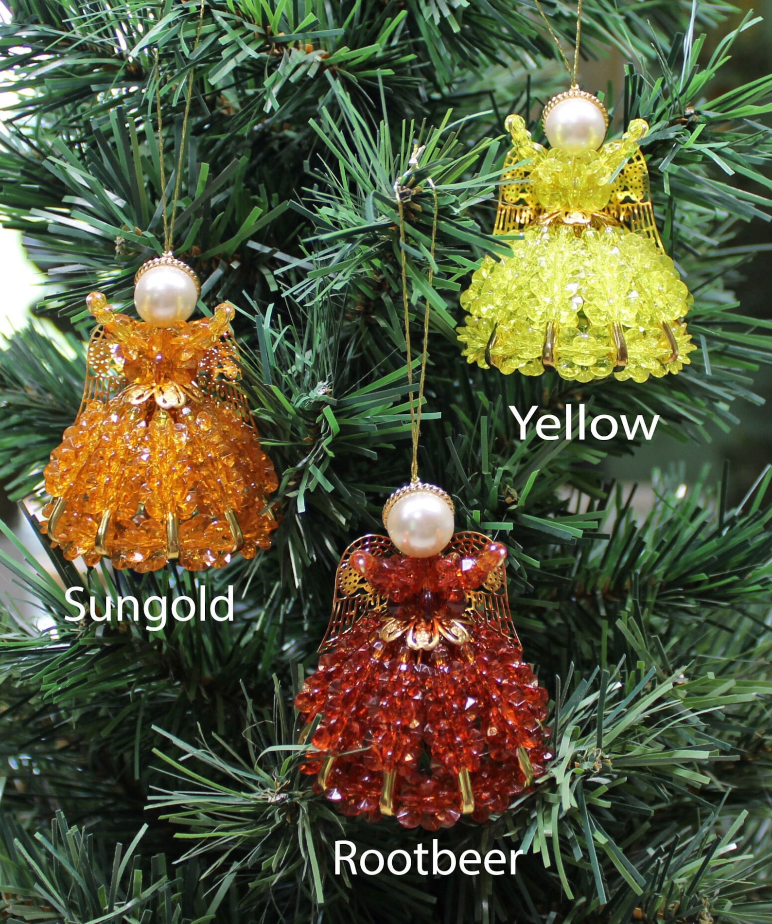 Angel Christmas Ornaments - Etsy