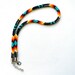 Native American Inspired Necklace Crochet Bead Necklace Thin Rope ...