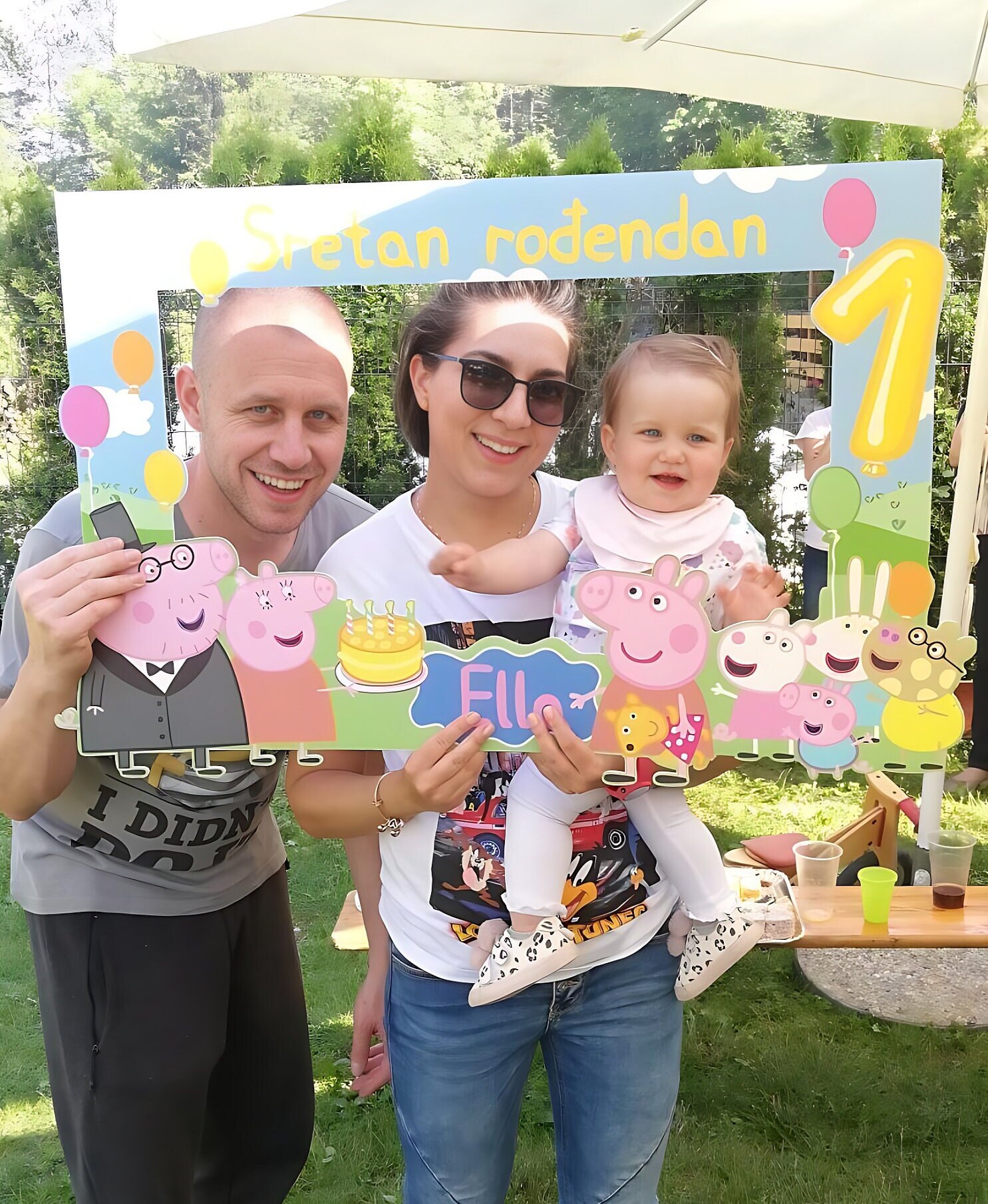 DIGITAL DOWNLOAD Personalized Peppa Pig Photo Booth Frame | Peppa Pig ...