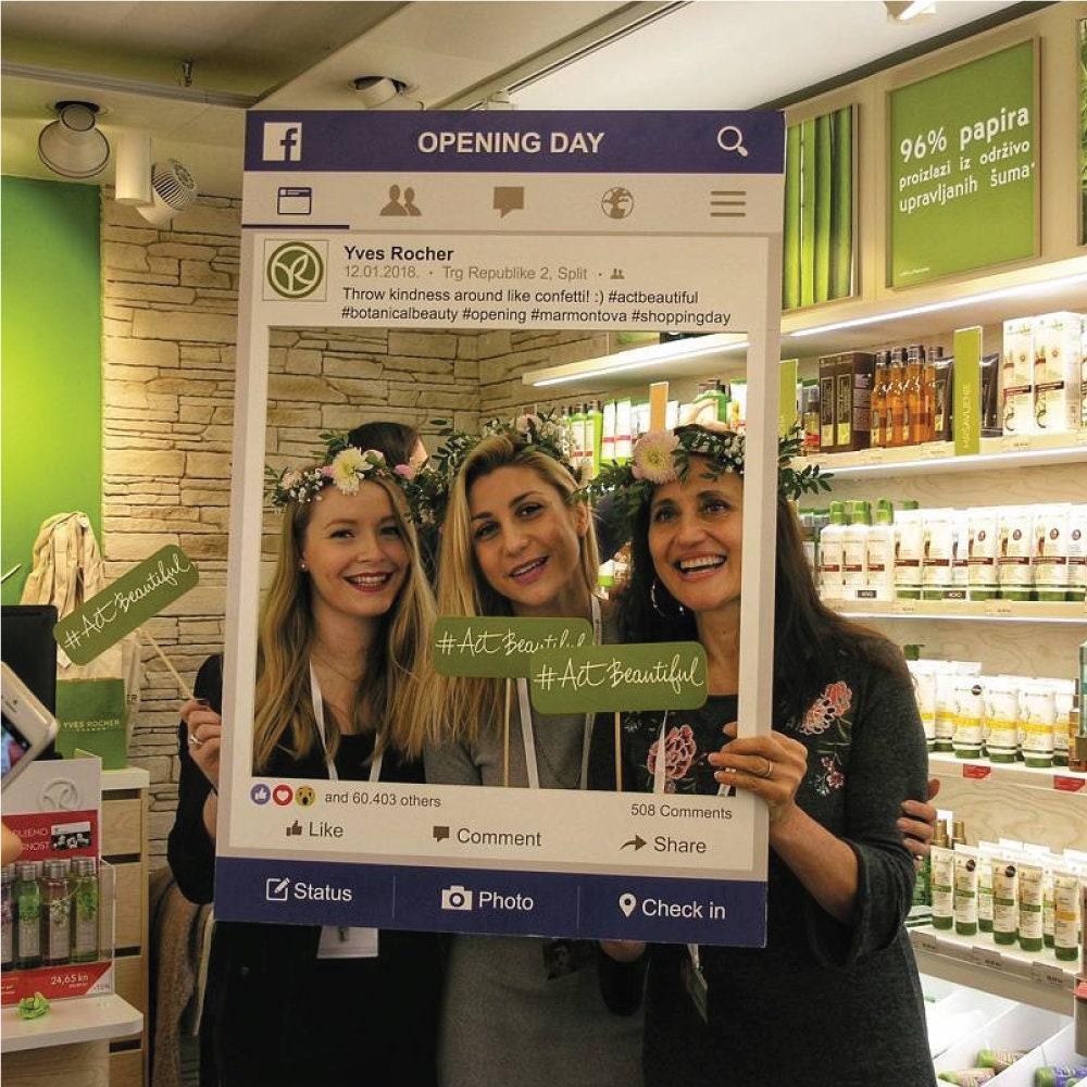 DIGITAL FILE Facebook Photo Booth, Facebook Prop, Wedding Facebook Prop ...