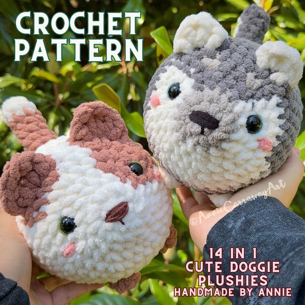 Labrador Retriever Crochet Pattern, Chocolate Crochet Labrador Pattern ...