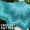 PDF Crochet Pattern-clear Skies Shawl - Etsy