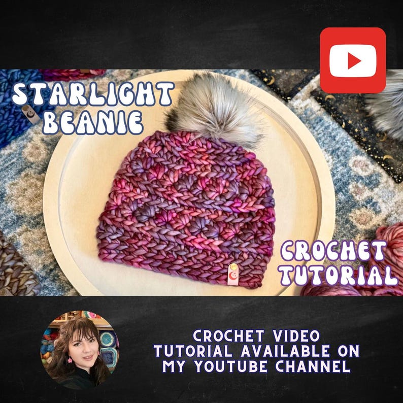 Crochet Kit | DIY Winter Beanie | Archangel Color Malabringo Rasta | Hand-dyed Merino Wool ...