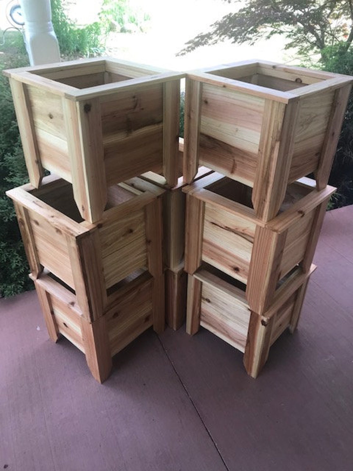 Cedar Planter Box - Etsy