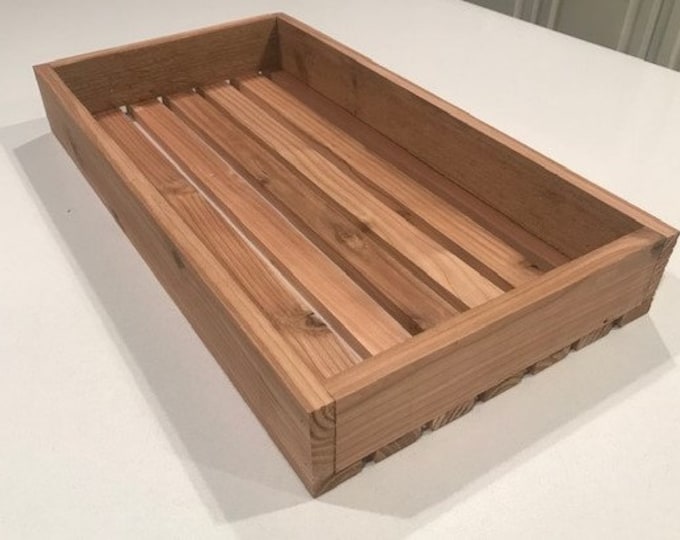 Cedar Tray 10" X 20" - Etsy