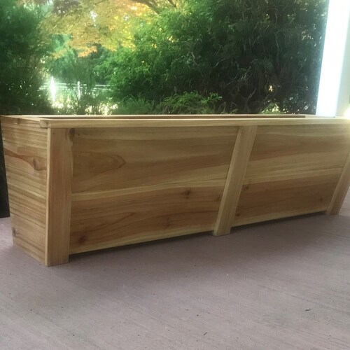 Contemporary Modern Style Cedar Box Window Planter Assorted - Etsy