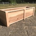 Rectangular Cedar Planter Box - Etsy