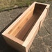Rectangular Cedar Planter Box - Etsy