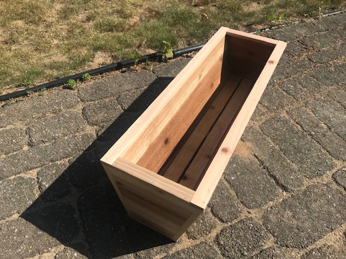 Cedar Planter Box - Etsy