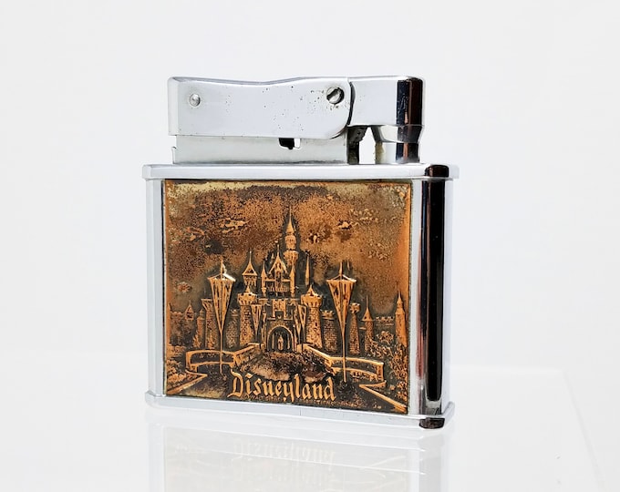 Vintage 1950's Disneyland Omega Copper Cigarette Lighter With Sleeping ...