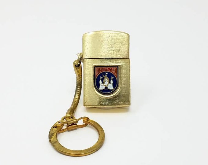 Original 1960's Vintage Disneyland Miniature Lighter Castle Enamel ...