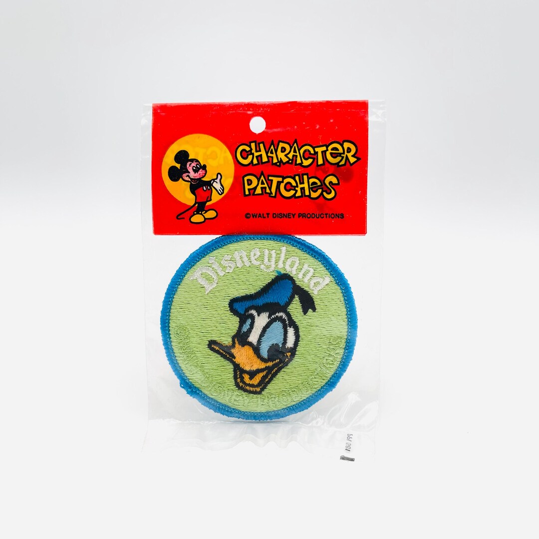 Original Vintage Disneyland Donald Duck Patch New Souvenir Walt Disney ...