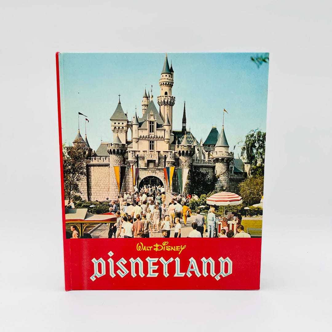 Original 1964 Walt Disney's Disneyland Book Walt Disney Productions ...