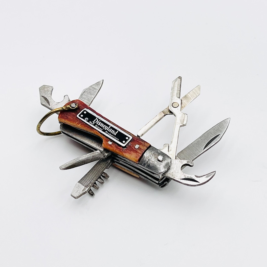 1960's Disneyland Pocket Knife Multi Function Walt Disney Productions ...
