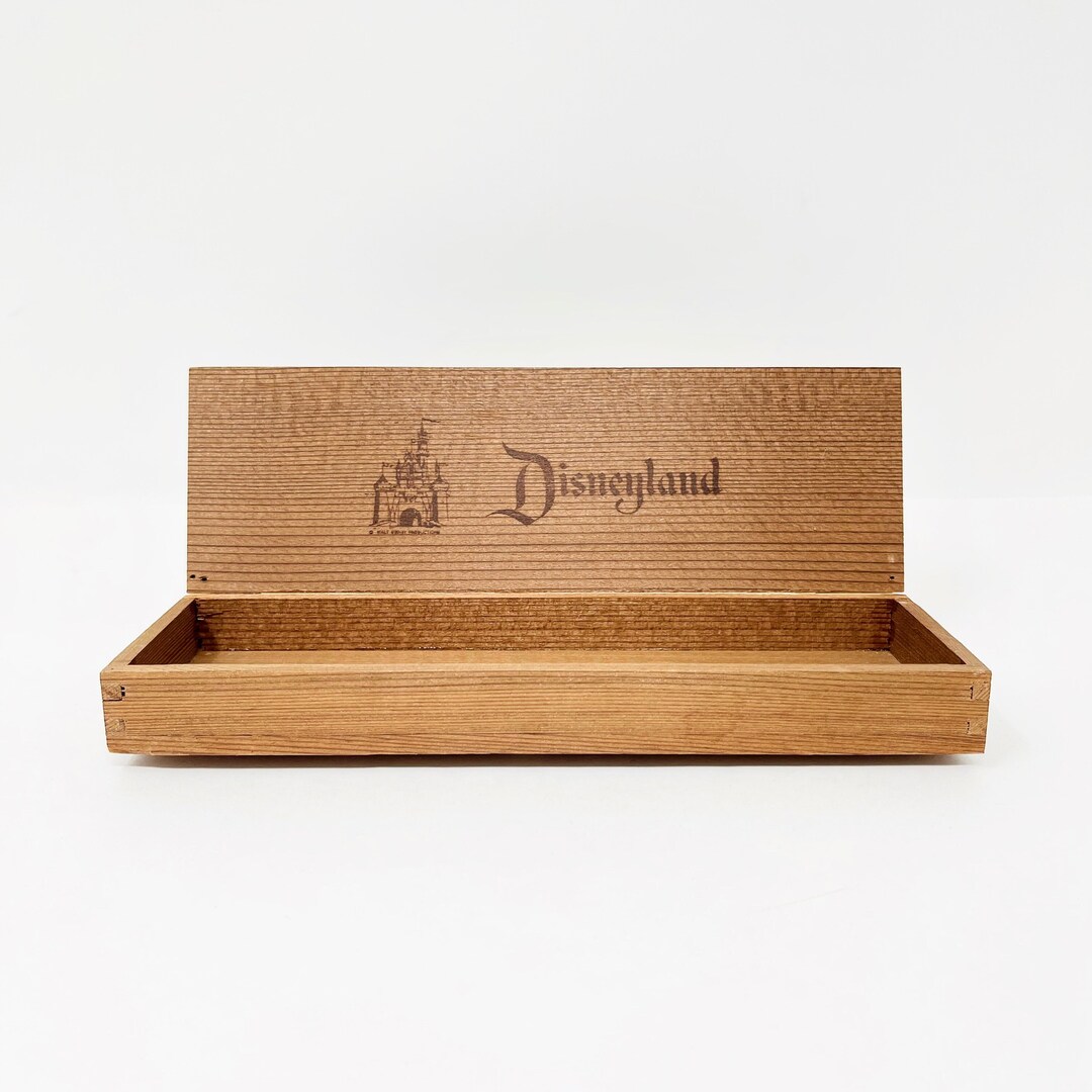 Rare 1960's-70's Disneyland Cigar Box Castle Original Authentic Walt ...