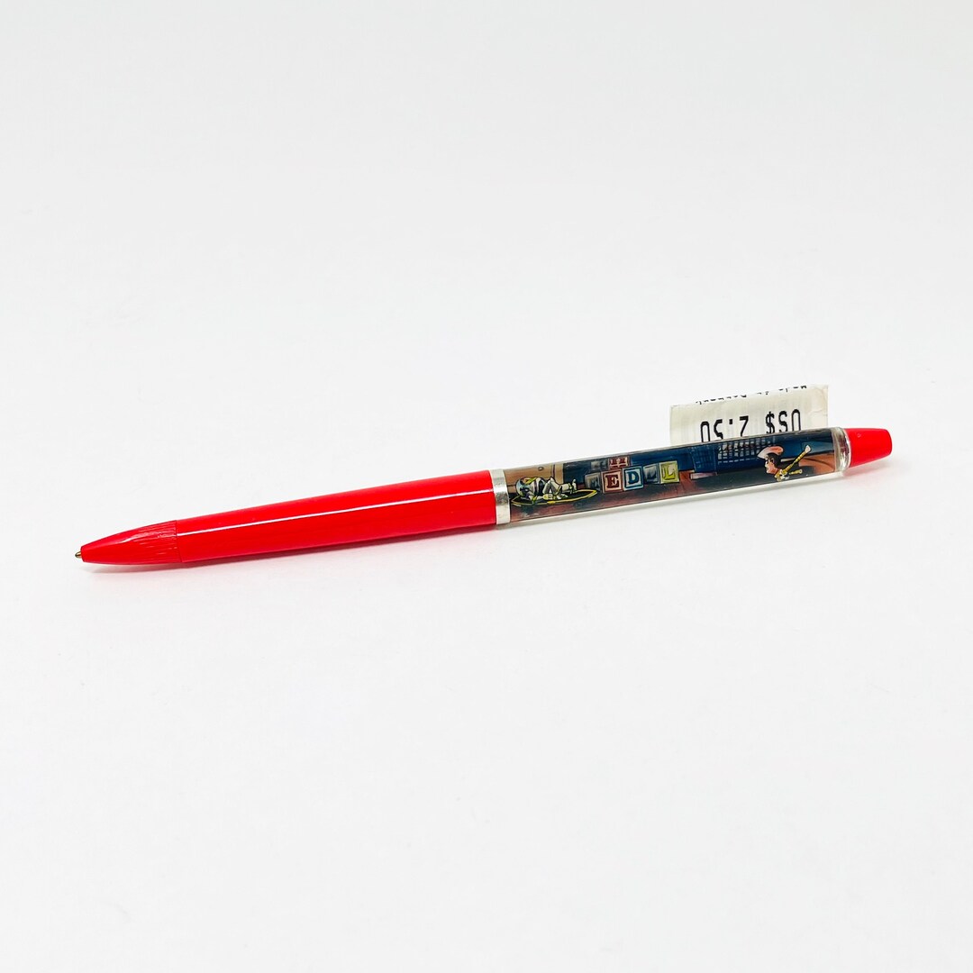 NEW INK! Disney Red Toy Story Floaty Pen Woody and Buzz Lightyear ...