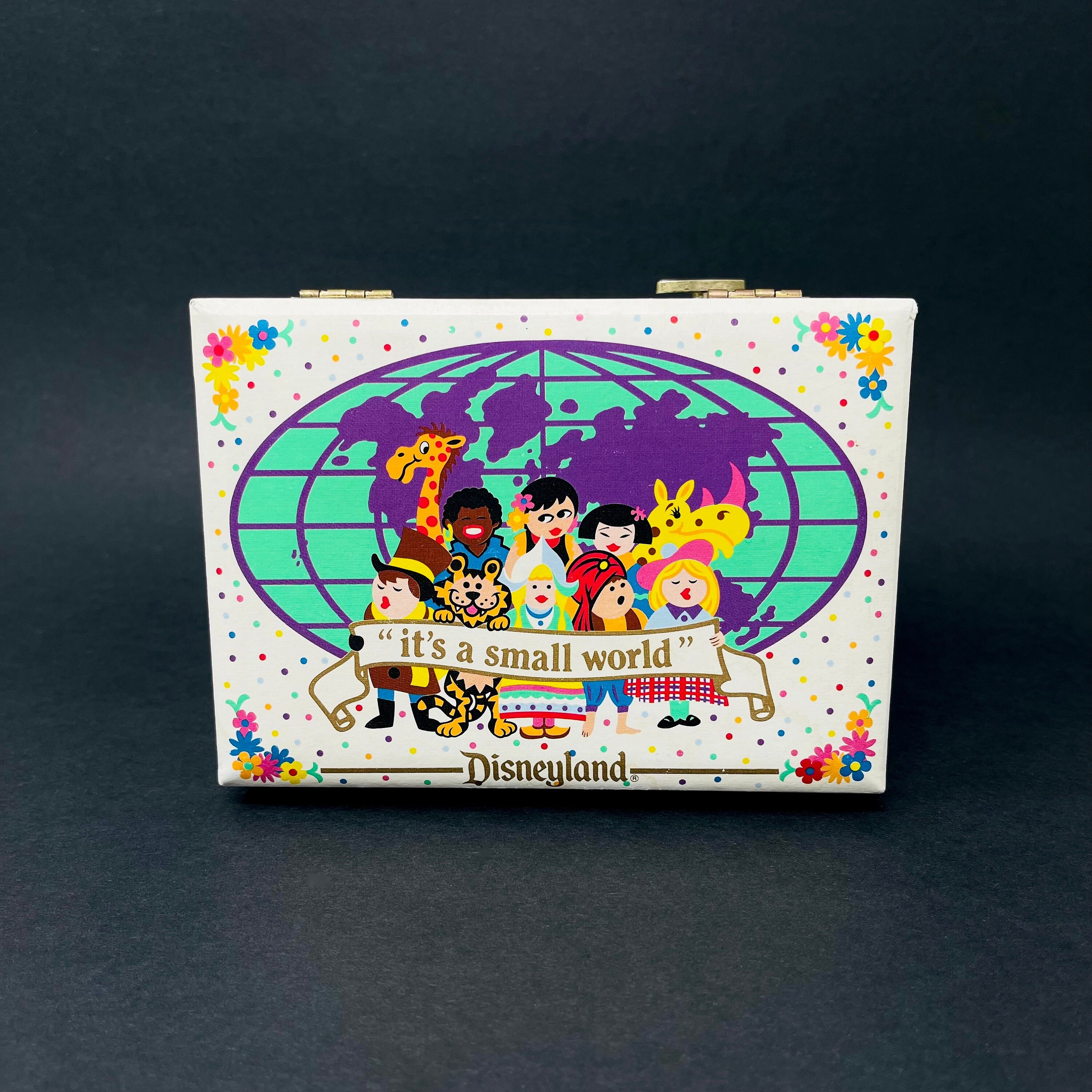 Rare Original 1980's It's A Small World Music Box - Etsy