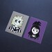 Beetlejuice and Lydia Stickers, 80's Movie Vinyl Stickers, Cute ...