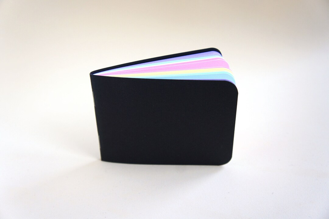 Pastel Rainbow Mini Notebook, Handmade Kawaii Little Journal, Pastel ...
