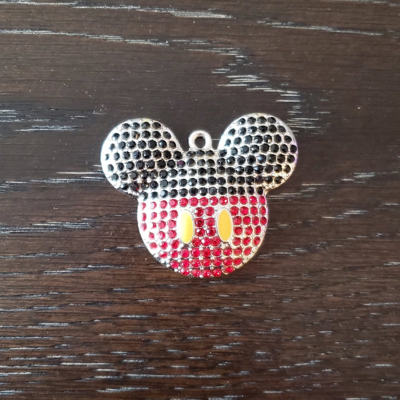 Rhinestone Mickey - Etsy