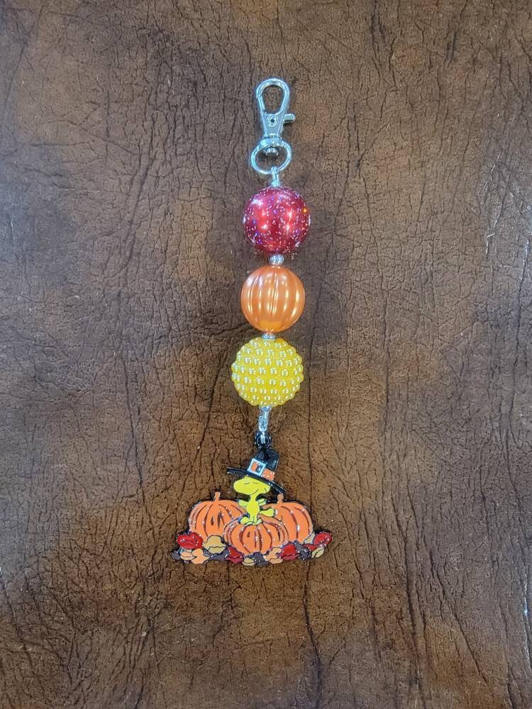 Yellow Bird, Woodstock Inspired, Key Chain / Backpack Charm / Purse ...