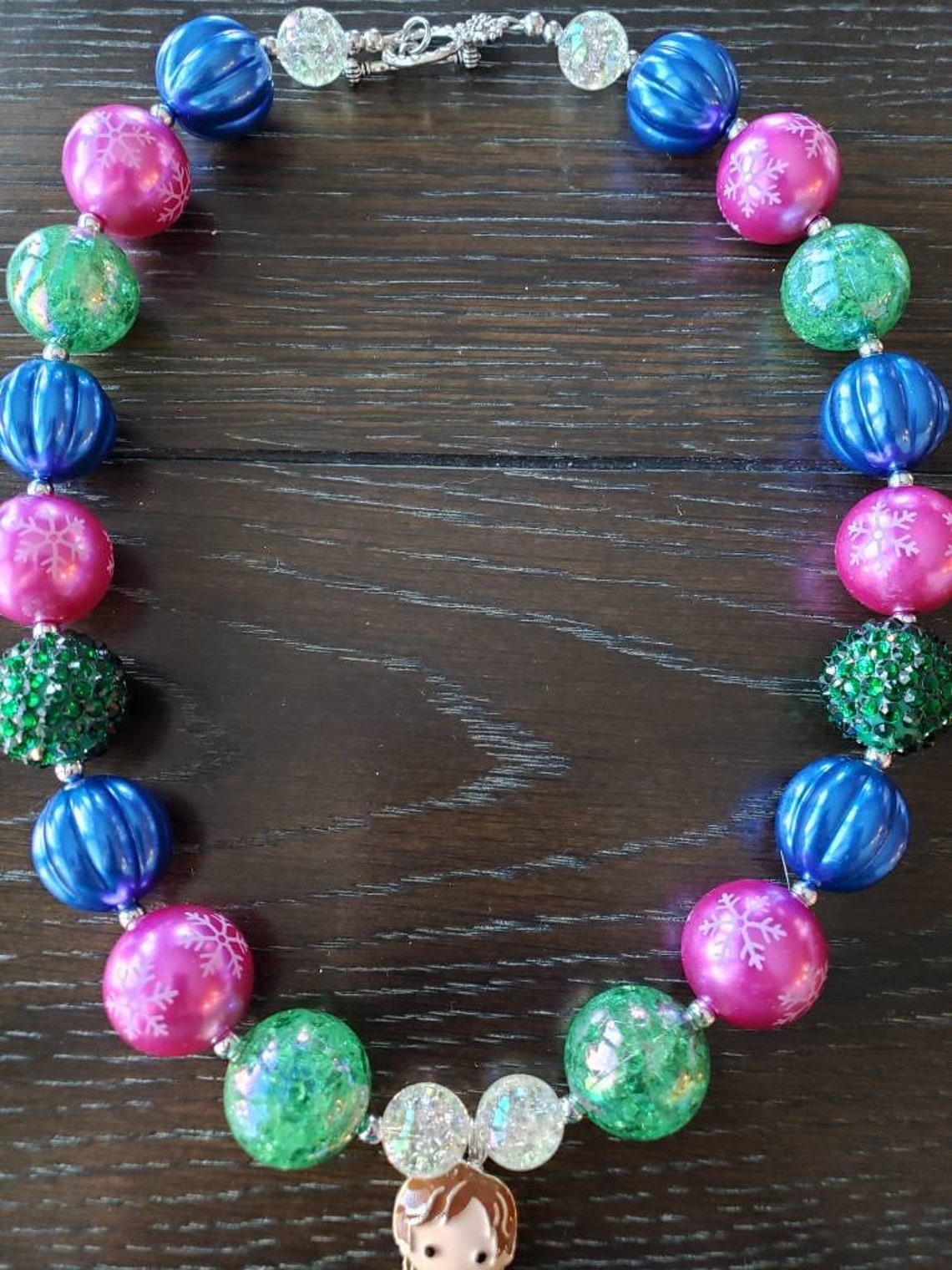 Frozen Princess Anna Inspired Children's Chunky Bubblegum | Etsy
