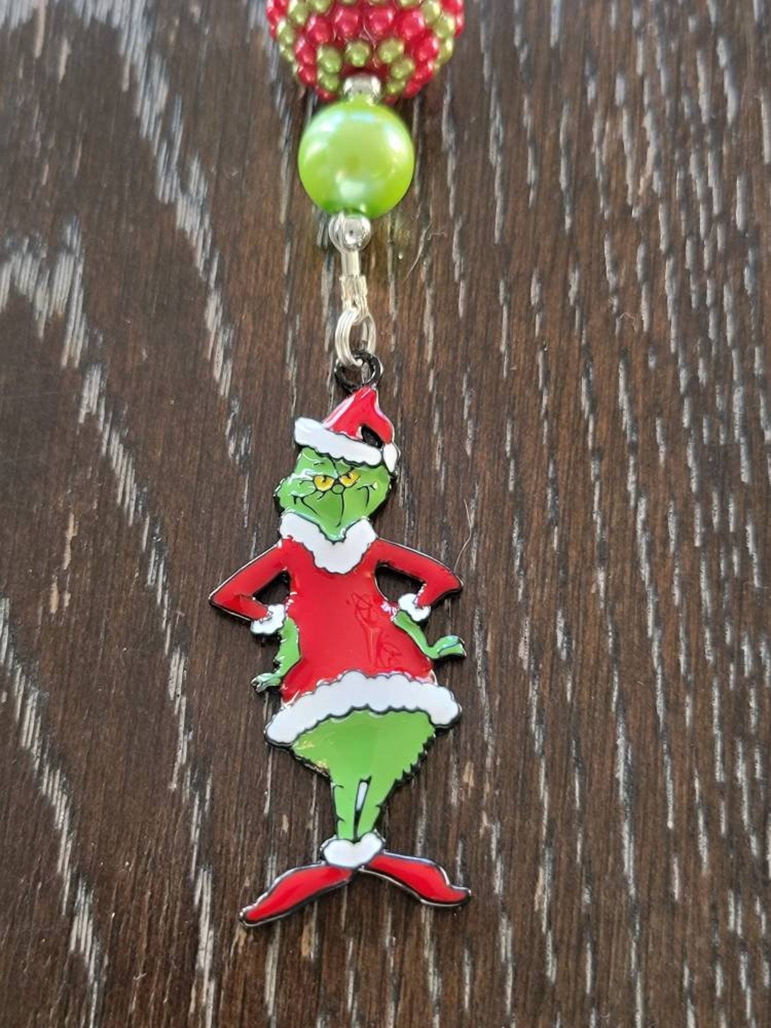 How the Grinch Stole Christmas Inspired Key Chain / Zipper - Etsy