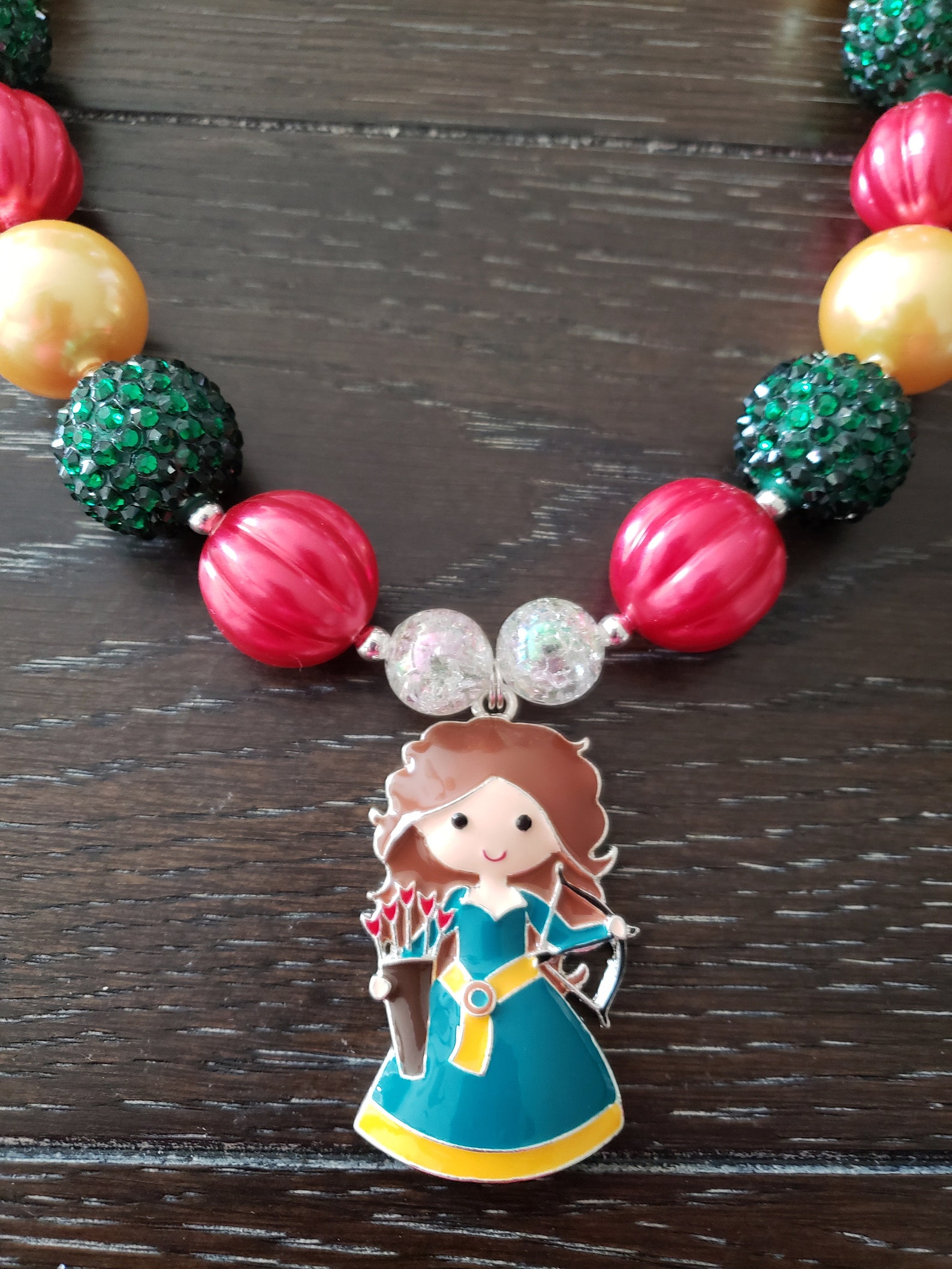Brave's Princess Merida Inspired Children's Chunky | Etsy