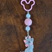Rhinestone Aristocats Marie Inspired Keychain/ Purse Charm/ - Etsy