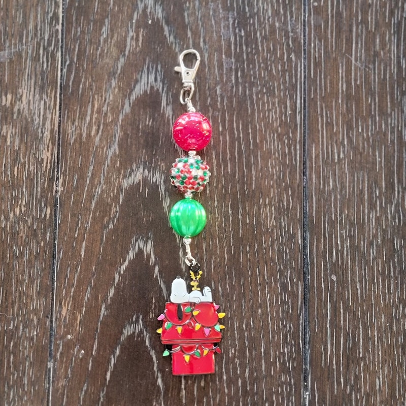 Snoopy Key Chain Charms - Etsy