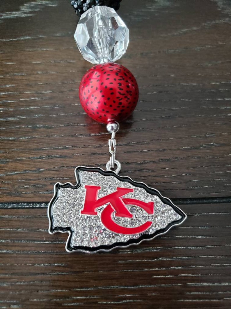 Kansas City Chiefs Inspired Key Chain / Zipper Charm / - Etsy