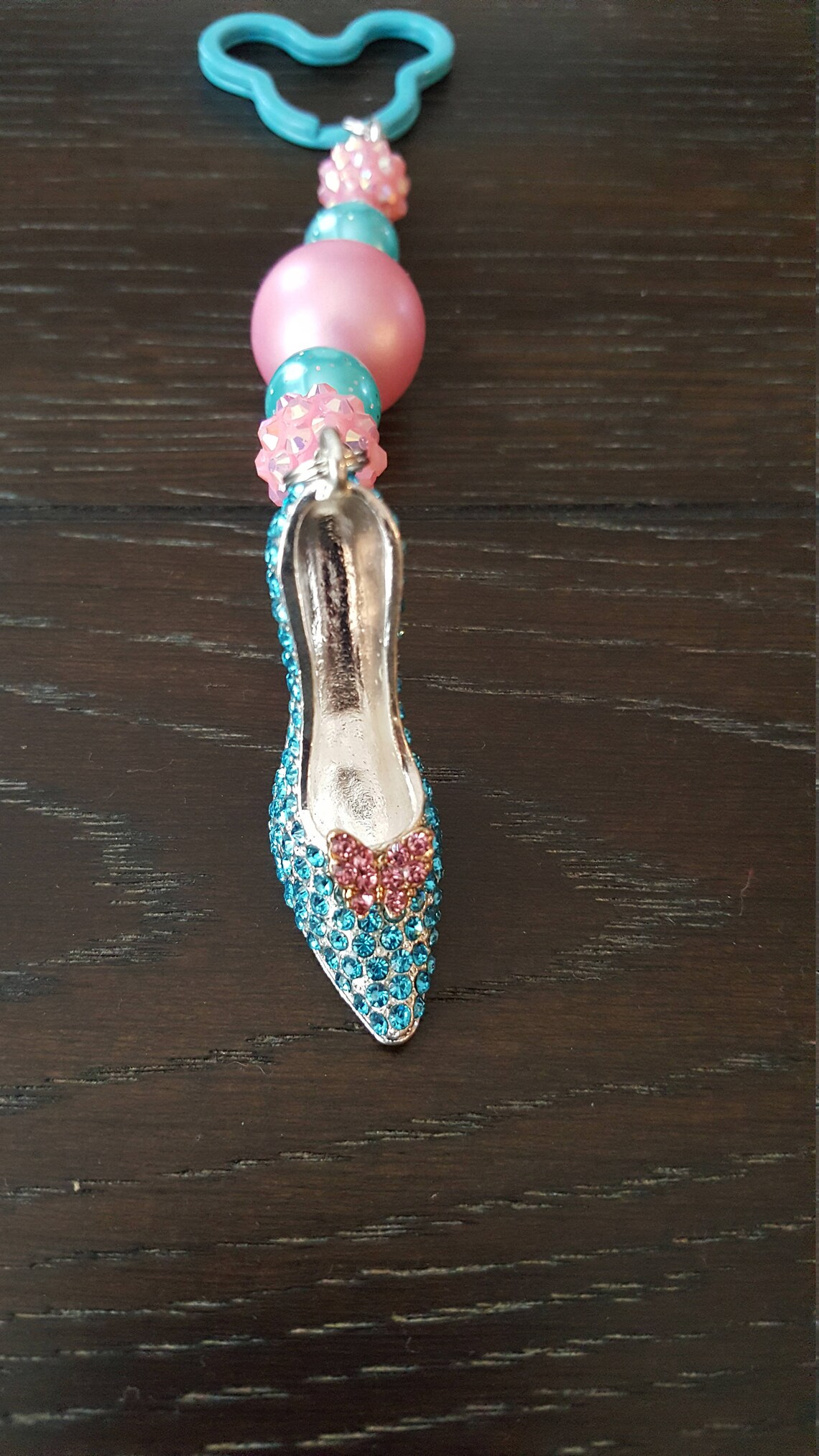 Cinderella Slipper Inspired Bling, Key Chain, Backpack Bling, Purse ...
