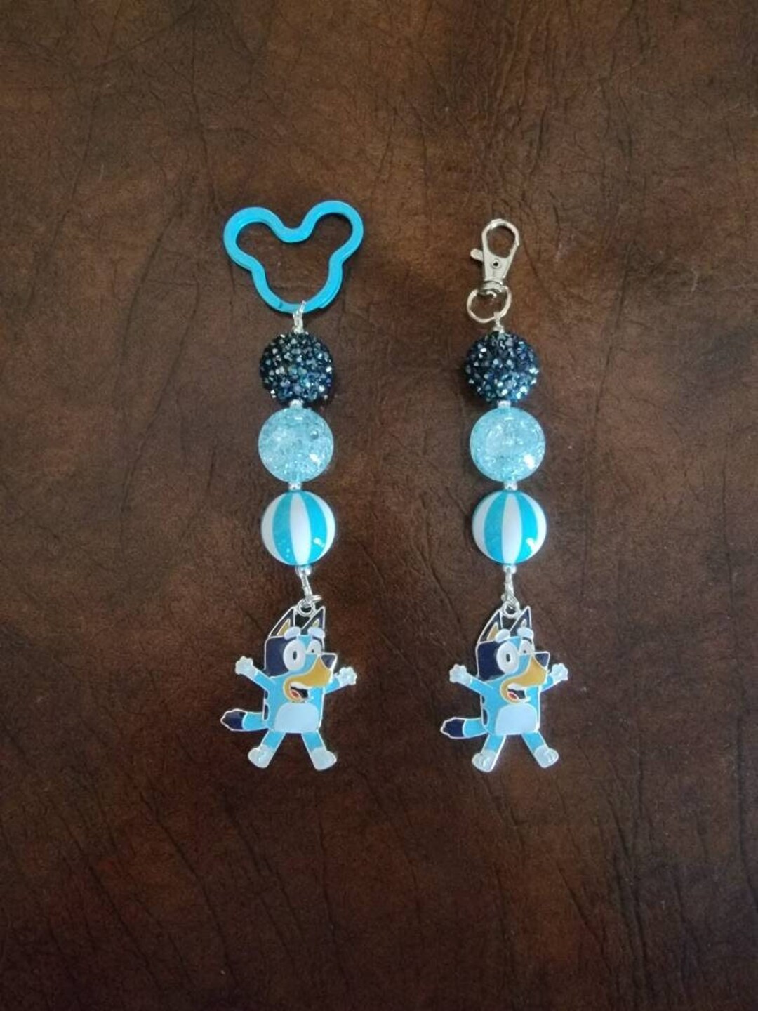 Blue Dog Bluey Inspired Children's Chunky Bubblegum Backpack or Purse ...