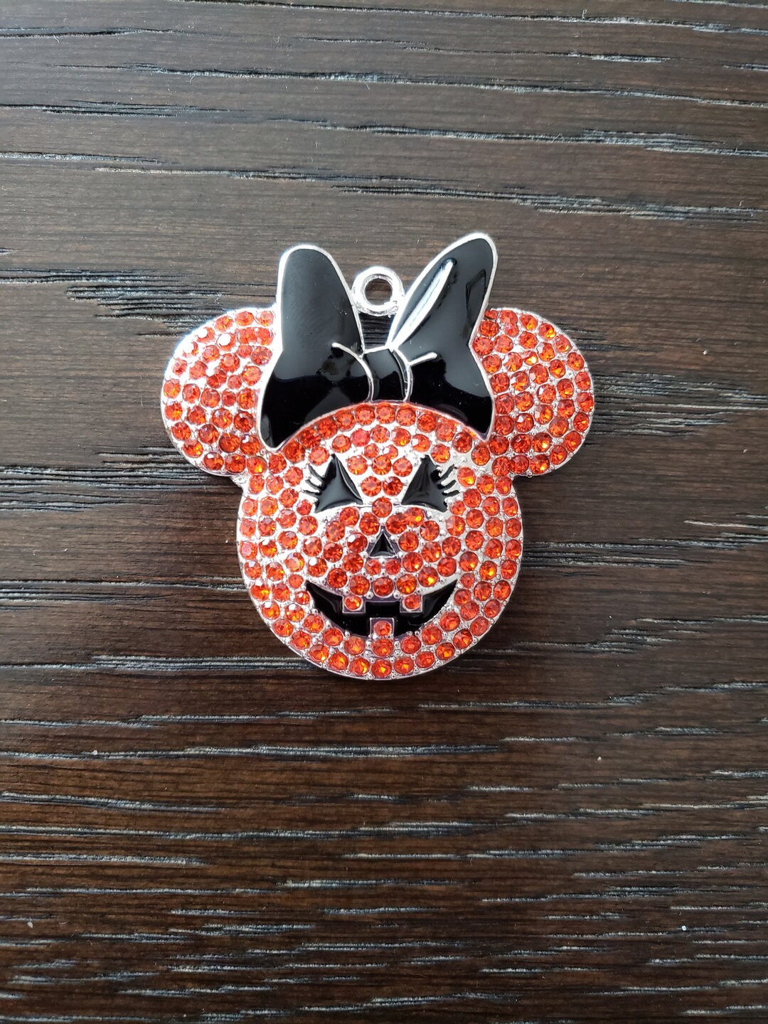 Halloween Rhinestone Pumpkin Jack-o-lantern Minnie Mouse Inspired ...
