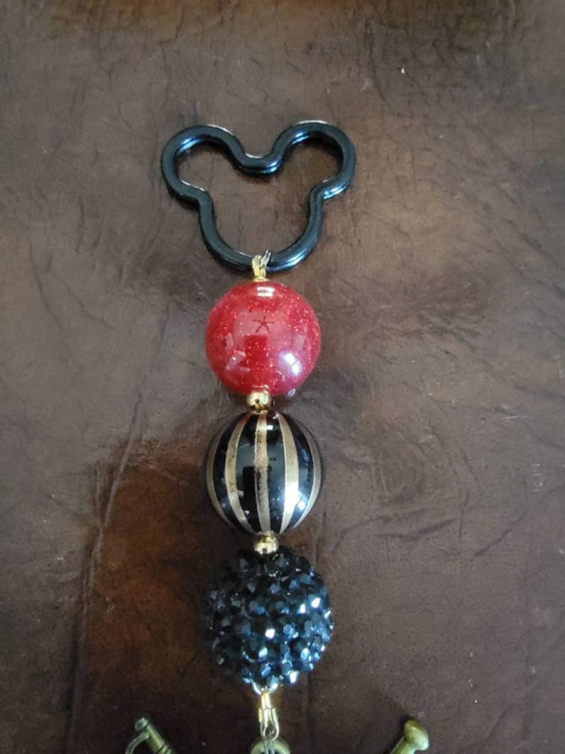 Pirates of the Caribbean Inspired Chunky Bubblegum Bead Key Chain ...