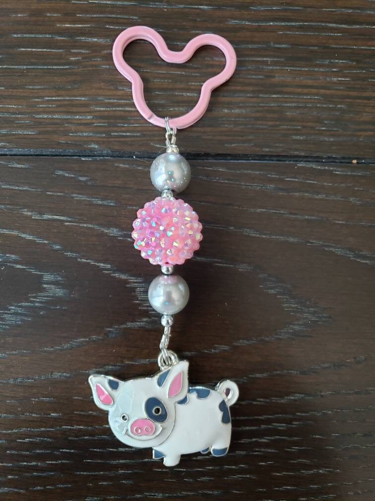 Moana's Favorite Pig Pua inspired Keychain / Backpack | Etsy