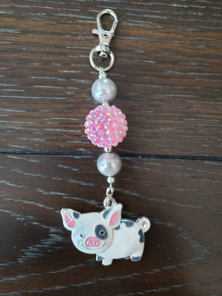 Moana's Favorite Pig Pua inspired Keychain / Backpack | Etsy