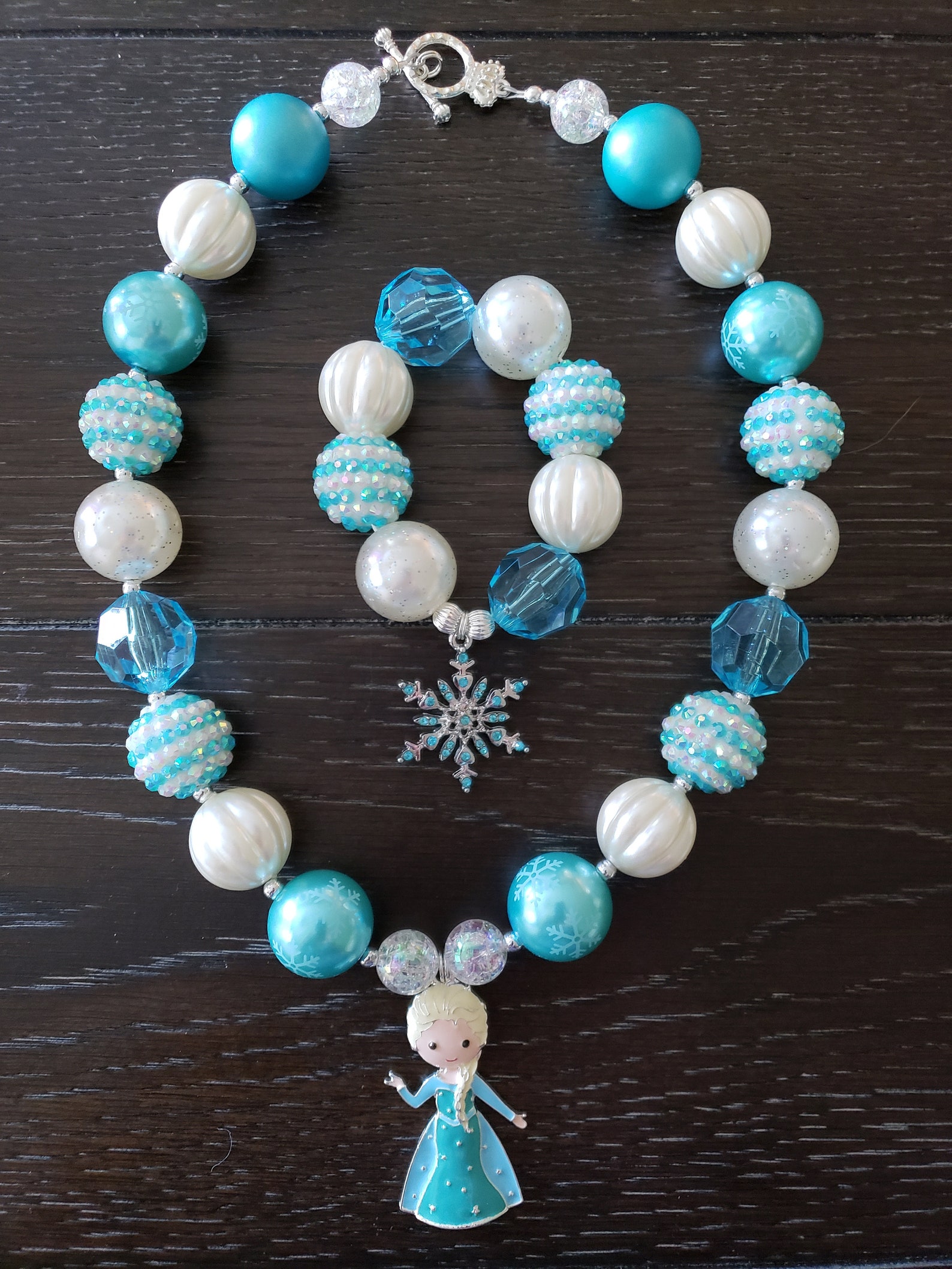 Frozen Queen Elsa Inspired Children's Chunky Bubblegum - Etsy