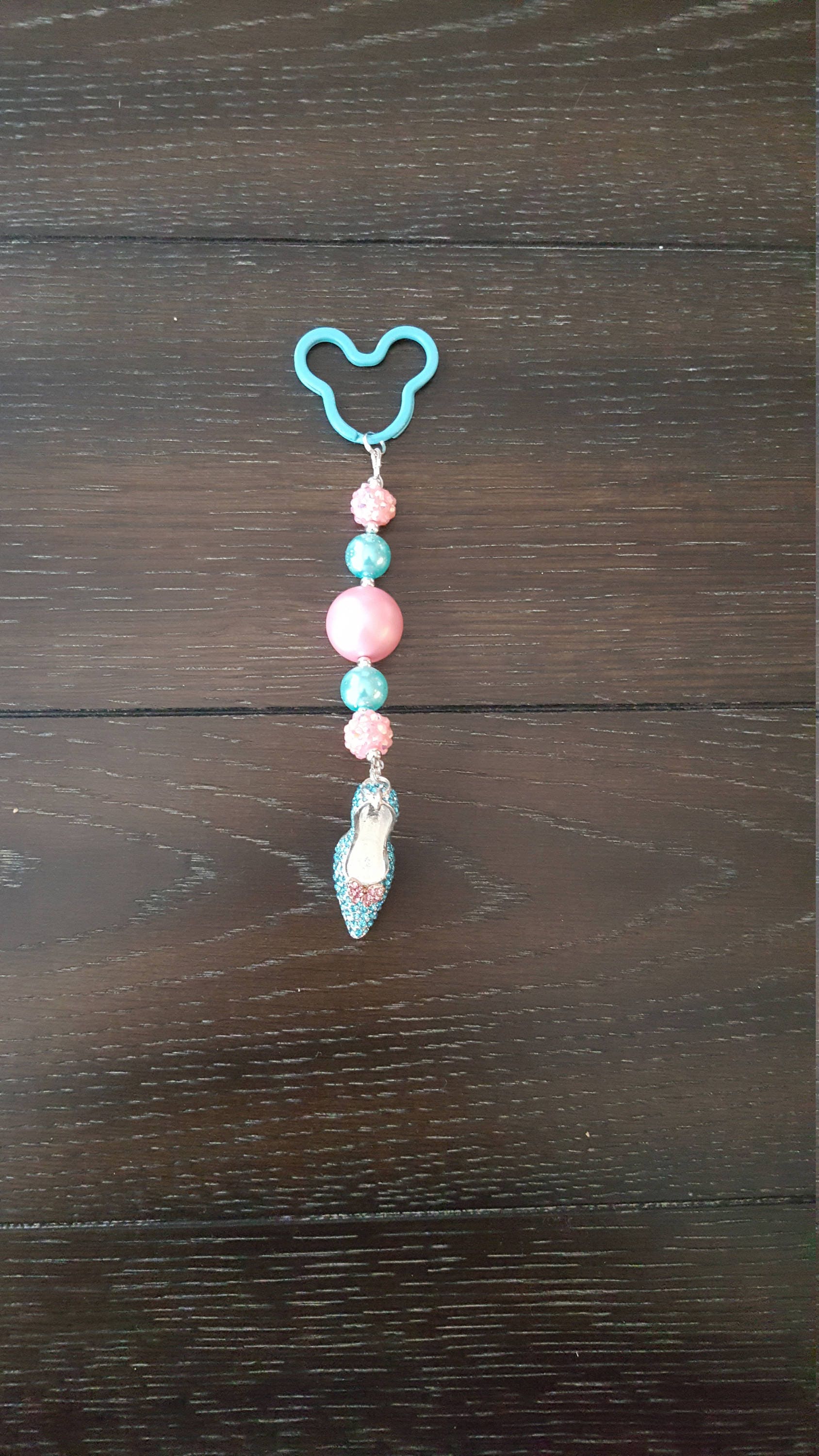 Cinderella Slipper Inspired Bling, Key Chain, Backpack Bling, Purse ...