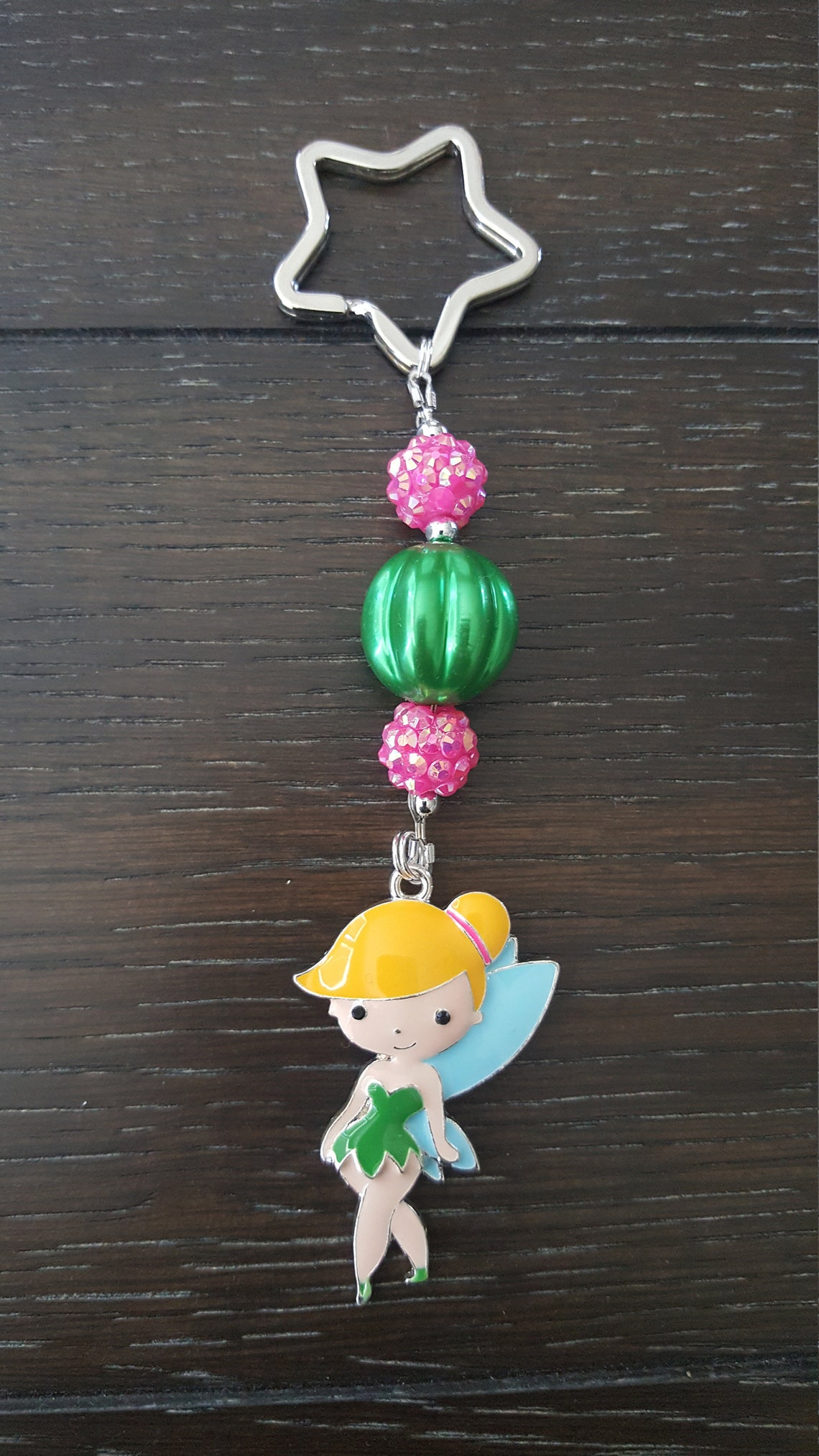 Tinkerbell Fairy Inspired Key Chain / Zipper Charm/ Purse Charm ...