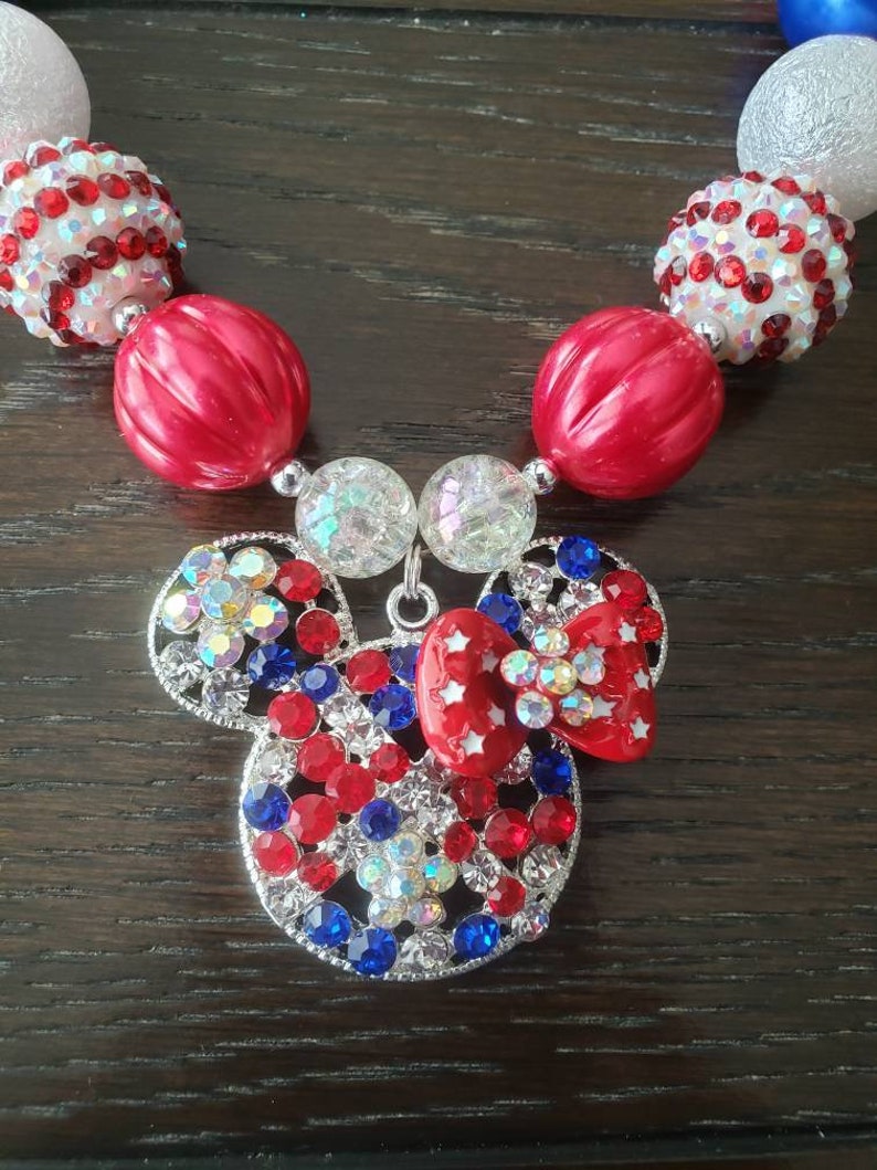 4th of July / Summer / Independence Day Minnie Mouse Inspired - Etsy