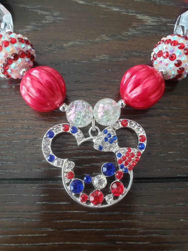 4th of July / Summer / Independence Day Minnie Mouse Inspired | Etsy
