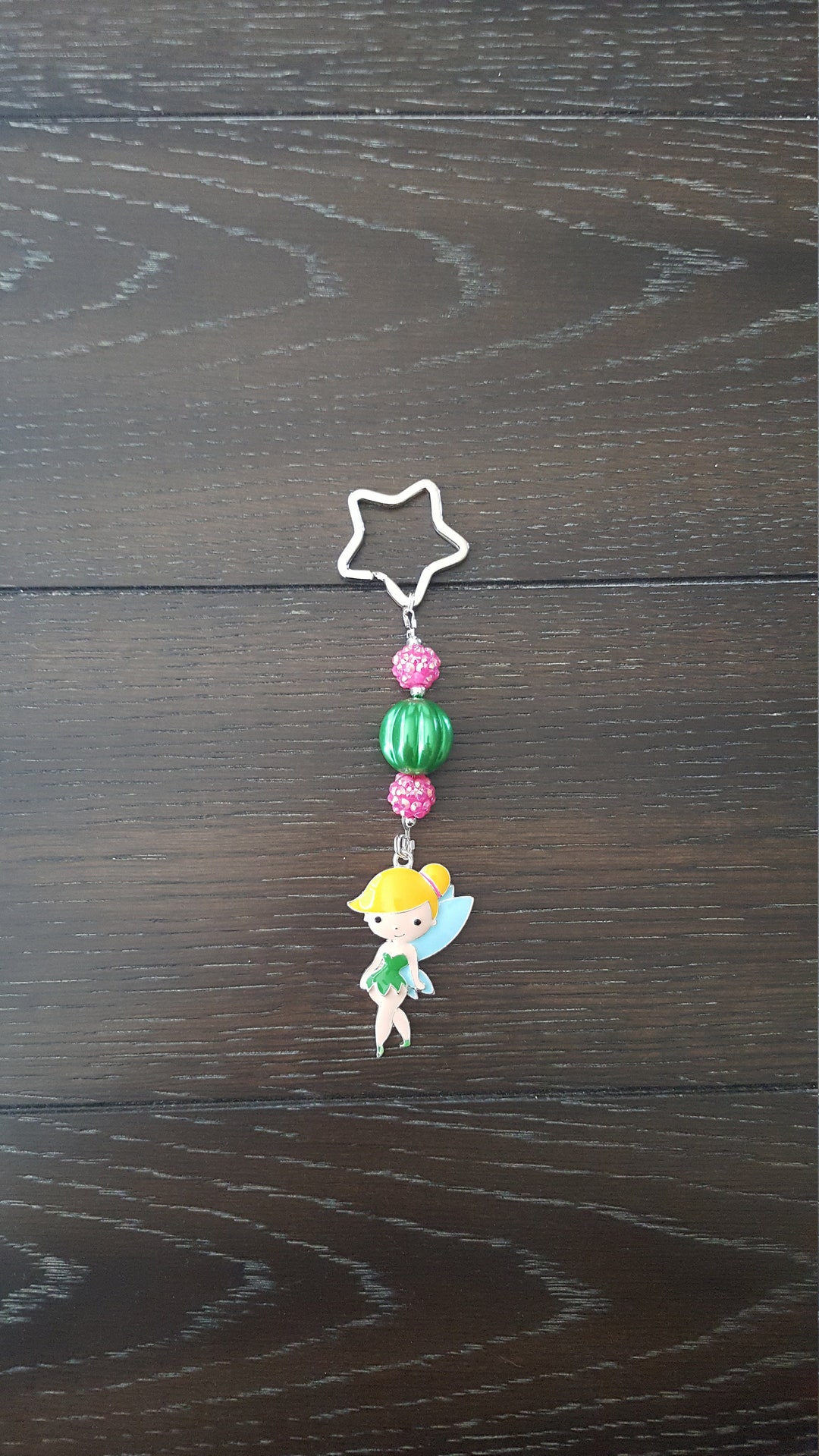 Tinkerbell Fairy Inspired Key Chain / Zipper Charm/ Purse Charm ...