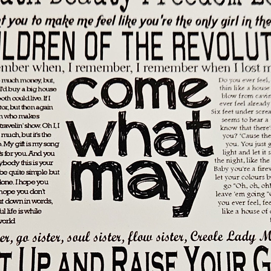 Moulin Rouge Quotes and Lyrics A5/A6 Print - Etsy