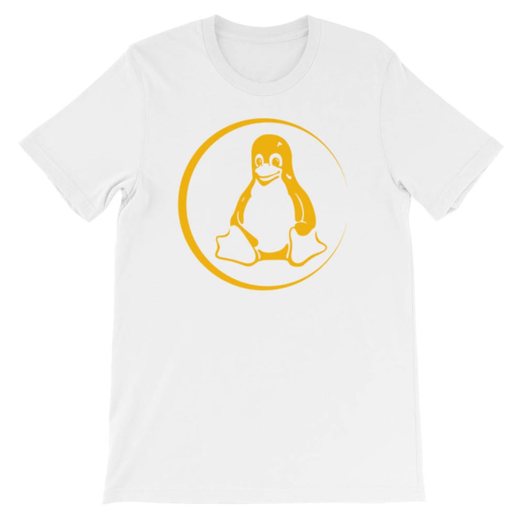 Linux Tshirt Original Linux Funny Geek Gift Short-sleeve T-shirt - Etsy