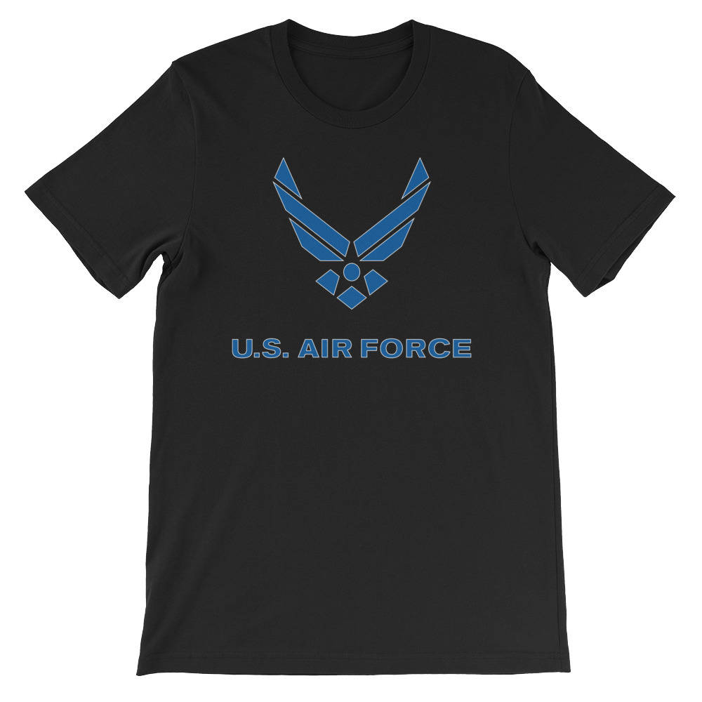 U.S. Air Force Shirt Original USAF Logo AF T-shirt Short-sleeve Unisex ...