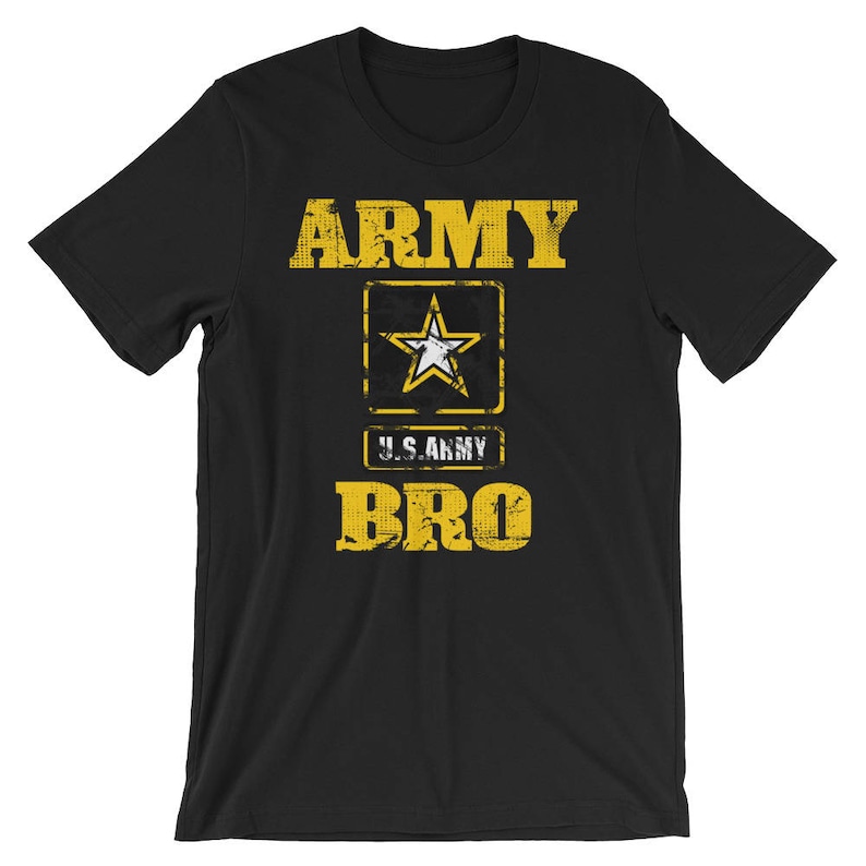 U.S. Army T-shirt Original Army Bro Gift Proud Army Brother Shirt Short ...