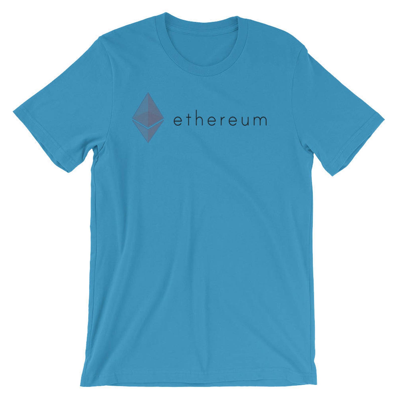 Ethereum Shirt Original Eth Logo Ethereum Gift Short-sleeve T-shirt - Etsy